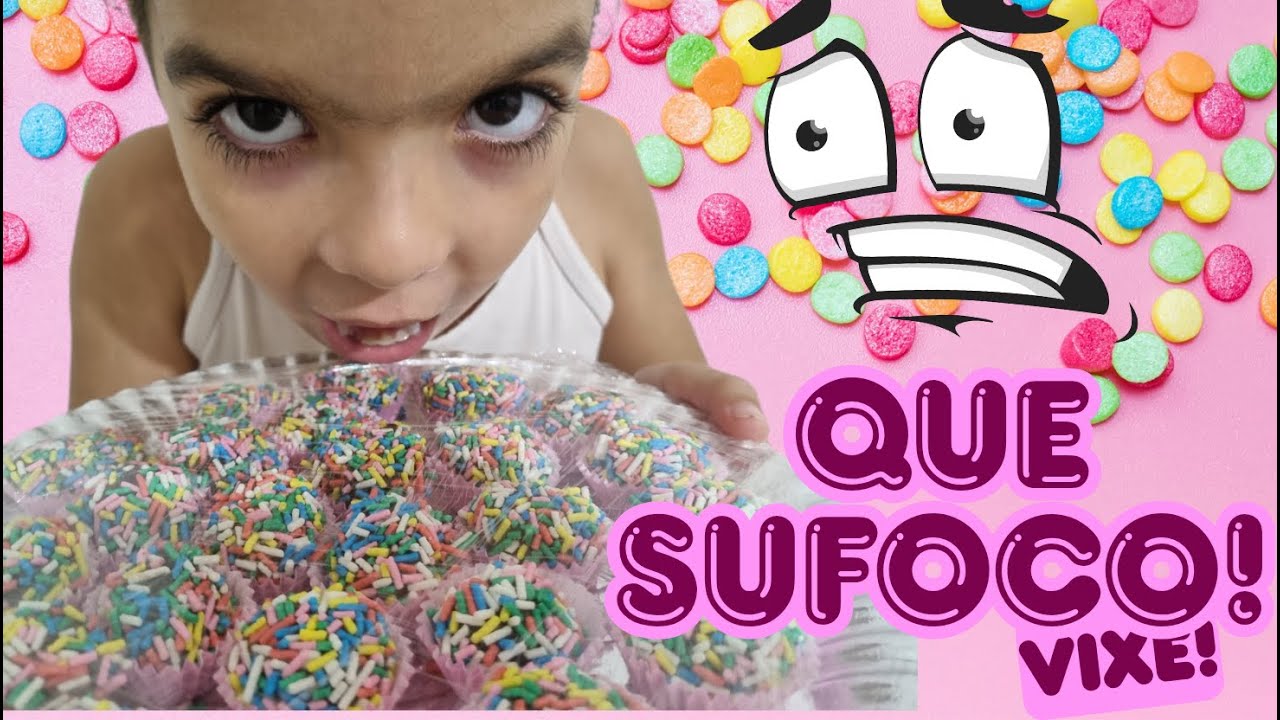 NOSSO BRIGADEIRO DE LEVAR PARA ESCOLA DEU QUASE RUIM! - YouTube