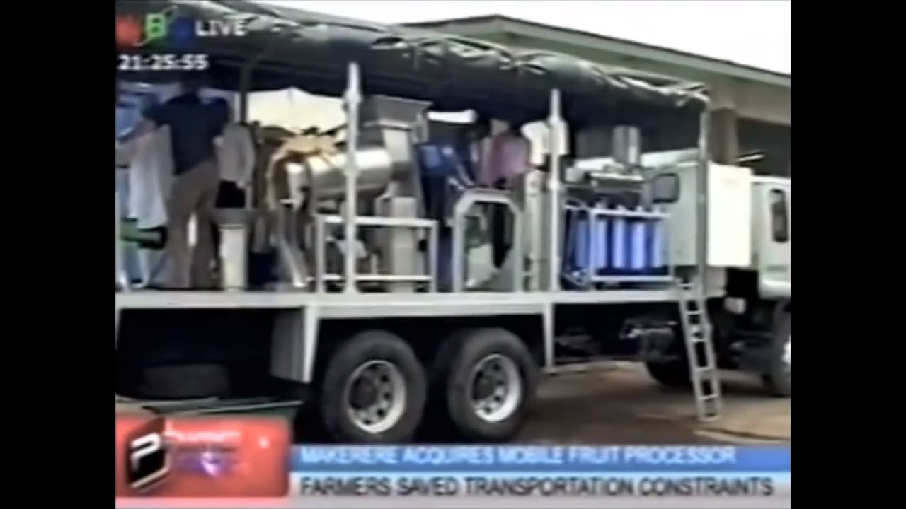 Alvan Blanch Mobile Fruit Processing Plant News Bulletin - Uganda - YouTube