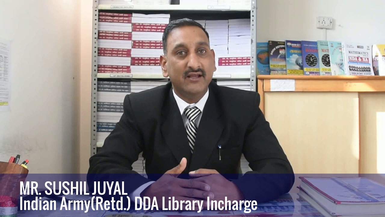 MR. SUSHIL JUYAL Indian Army(Retd.) DDA Library Incharge - YouTube