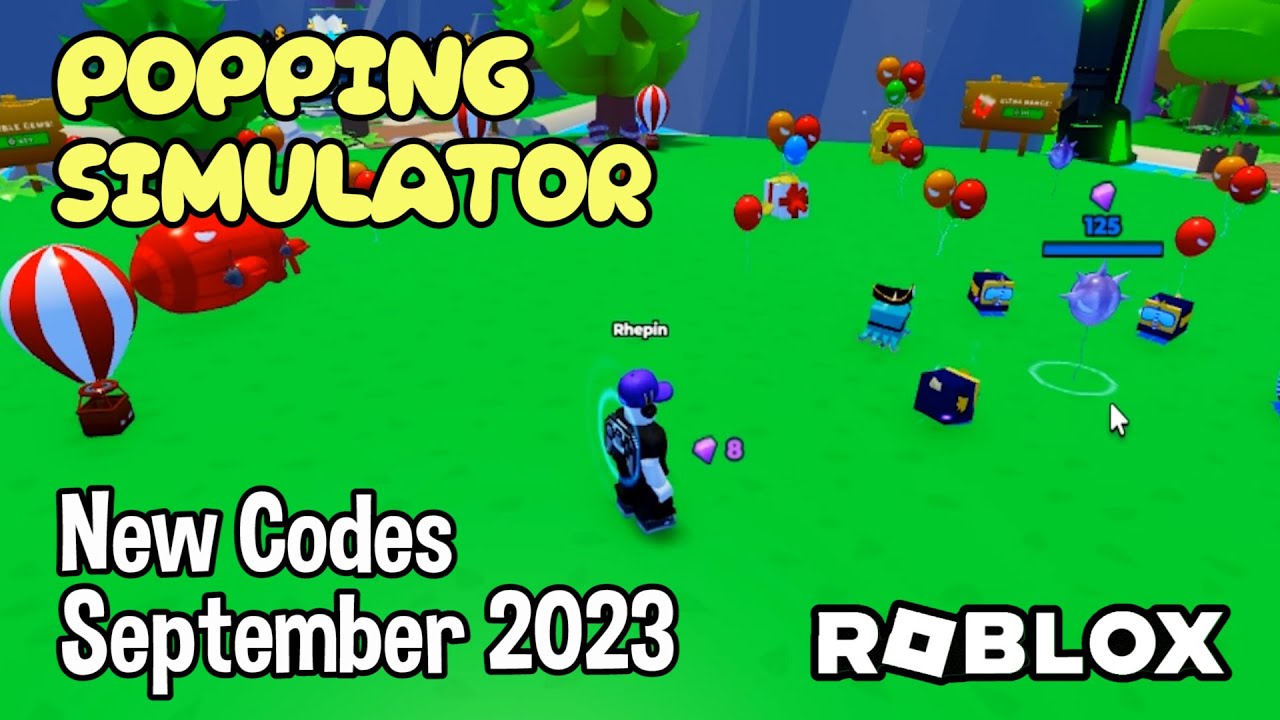 Roblox Popping Simulator New Codes September 2023 - YouTube