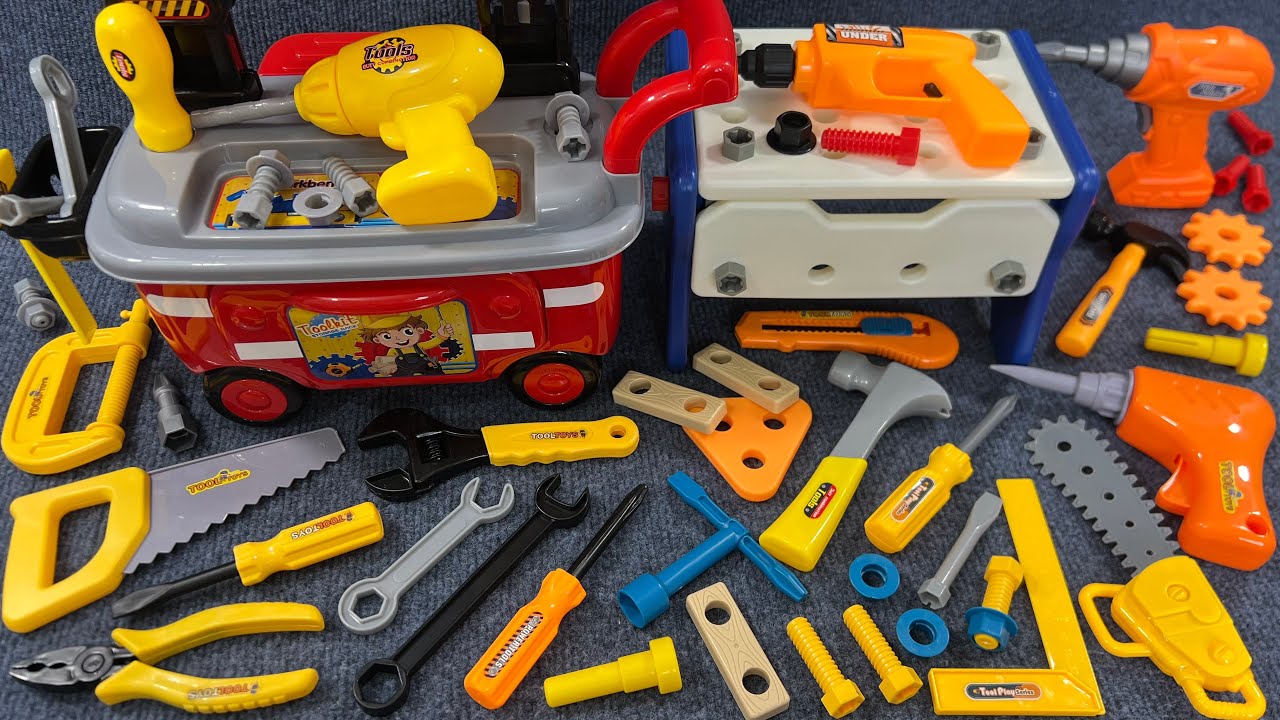 12 Minutes Satisfying with Unboxing Electric Screwdriver, Repairman's ...