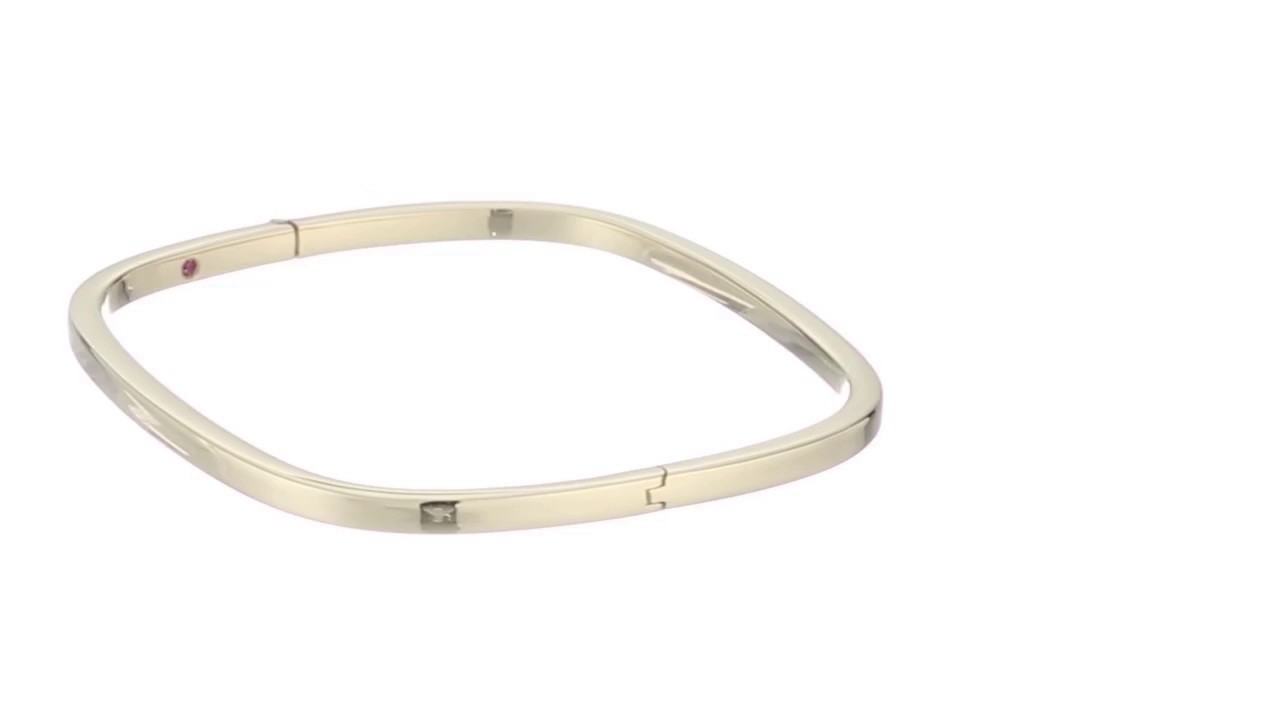 Roberto Coin Square Bangle SKU:8962202 - YouTube