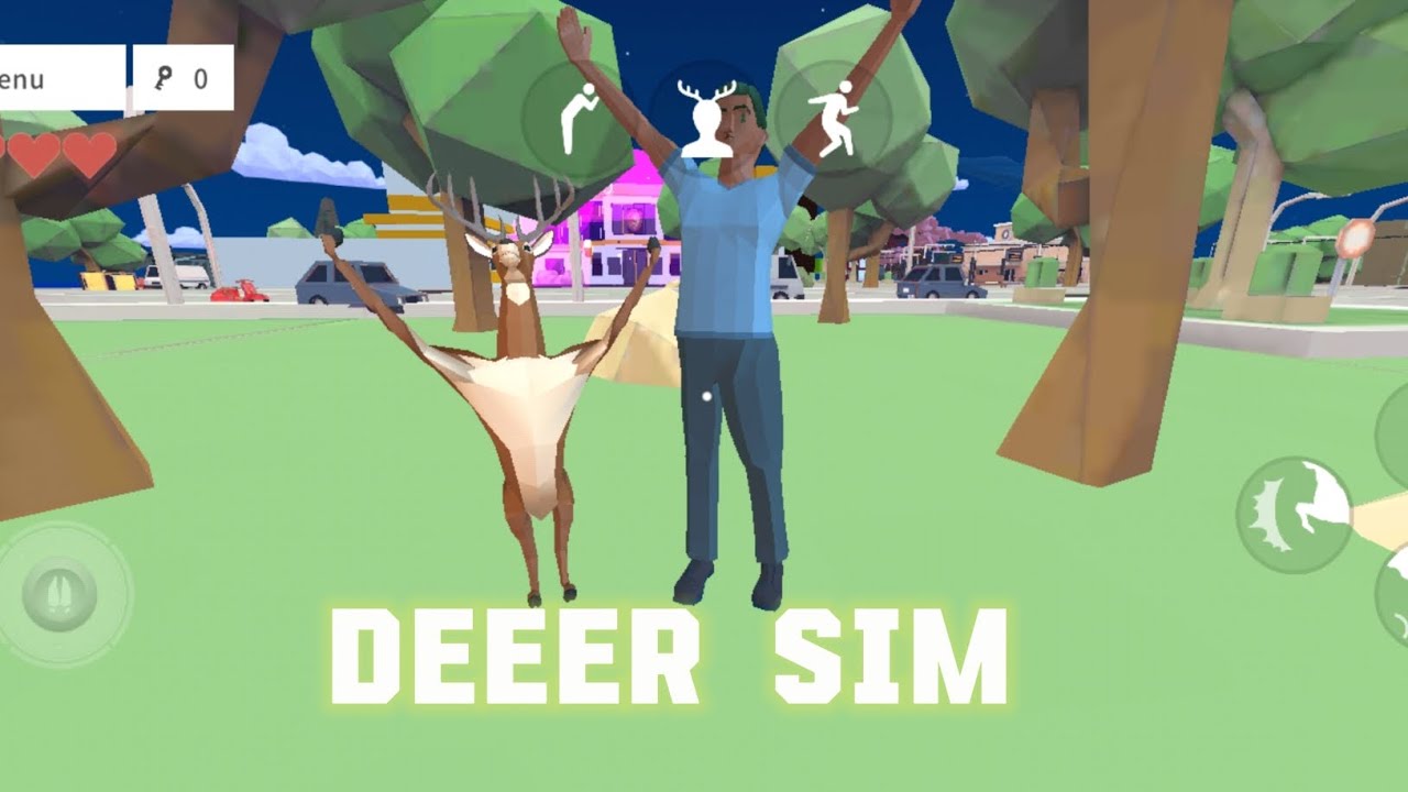 PLAYING DEEER SIMULATOR!!! - YouTube