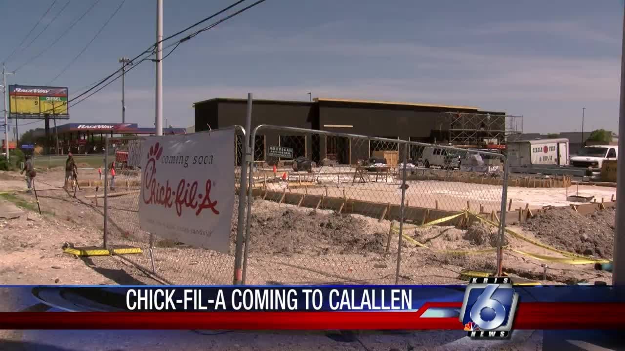 Chick-fil-A restaurant in Calallen could open by mid-July - YouTube