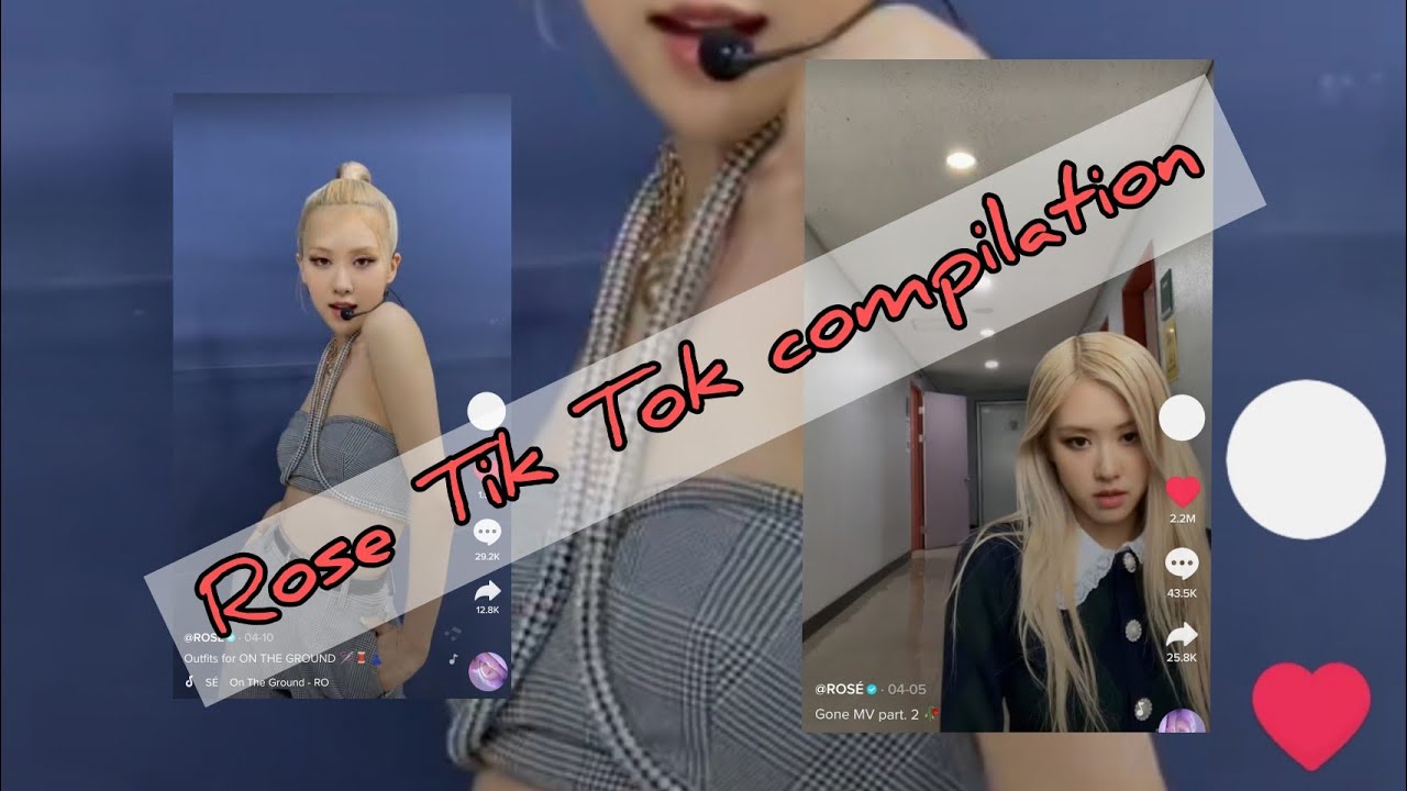 Rose Tik Tok compilation #Rose #Blackpink - YouTube