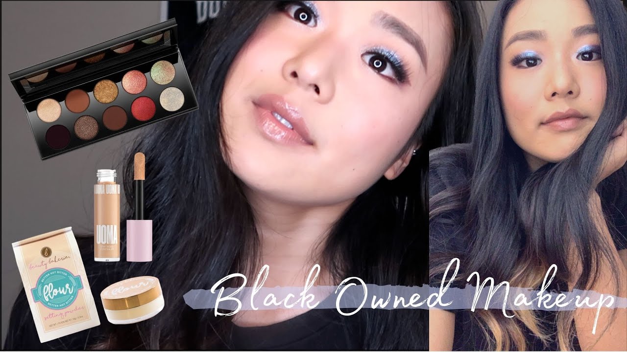 FULL FACE USING BLACK OWNED MAKEUP BRANDS | Affordable and LUX! - YouTube