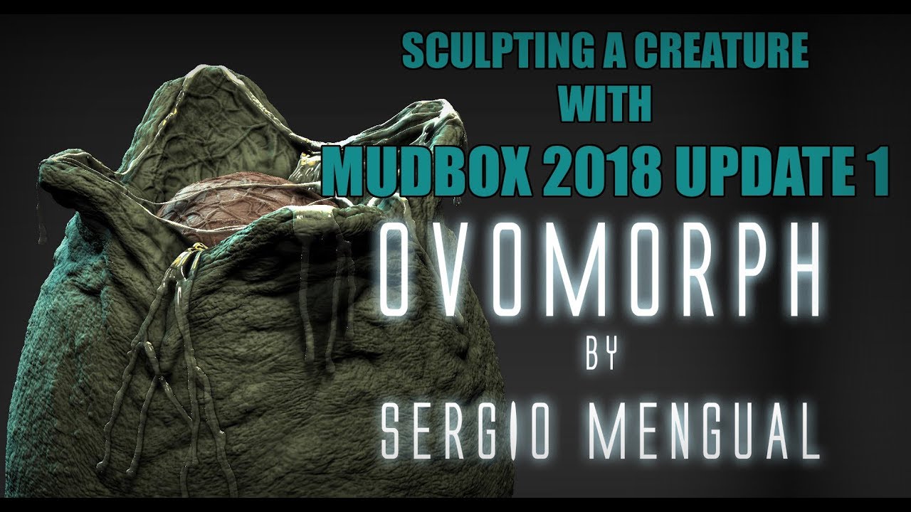 Sculpting on Mudbox 2018 Update 1 Ovomorph - YouTube