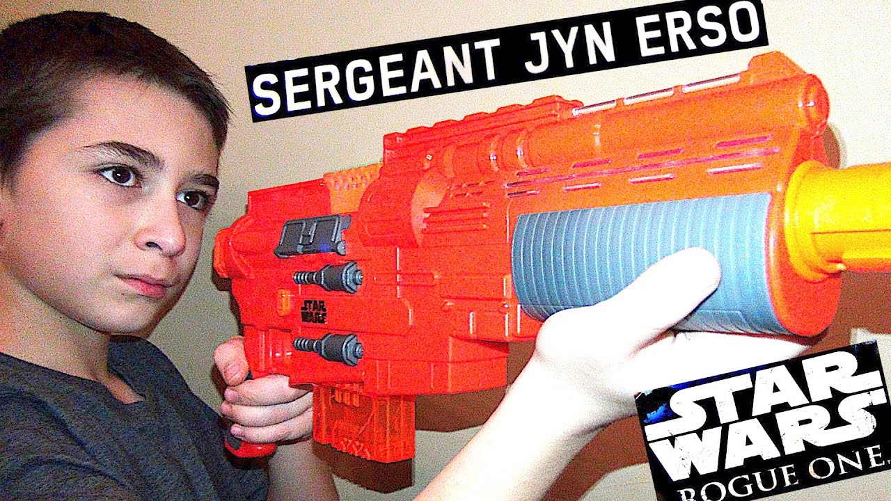 Star Wars Rogue One Nerf Sergent Jyn Erso Deluxe Blaster / All Rogue ...