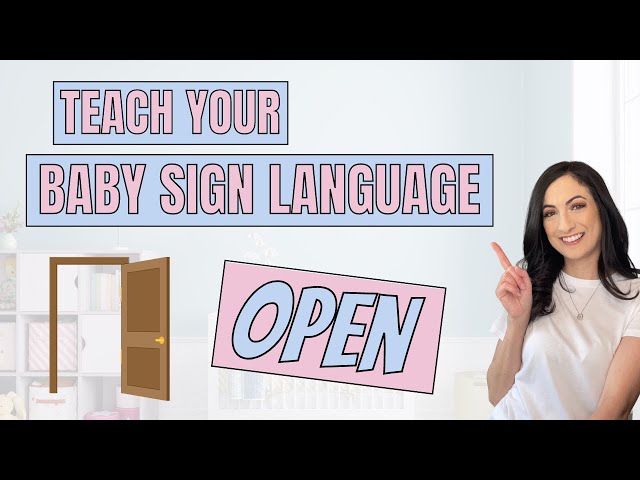 Asl Sign For Grandma Teach Your Baby Sign Language Youtube