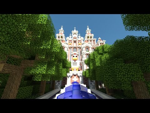 Minecraft - The Great Chicken Cathedral - YouTube