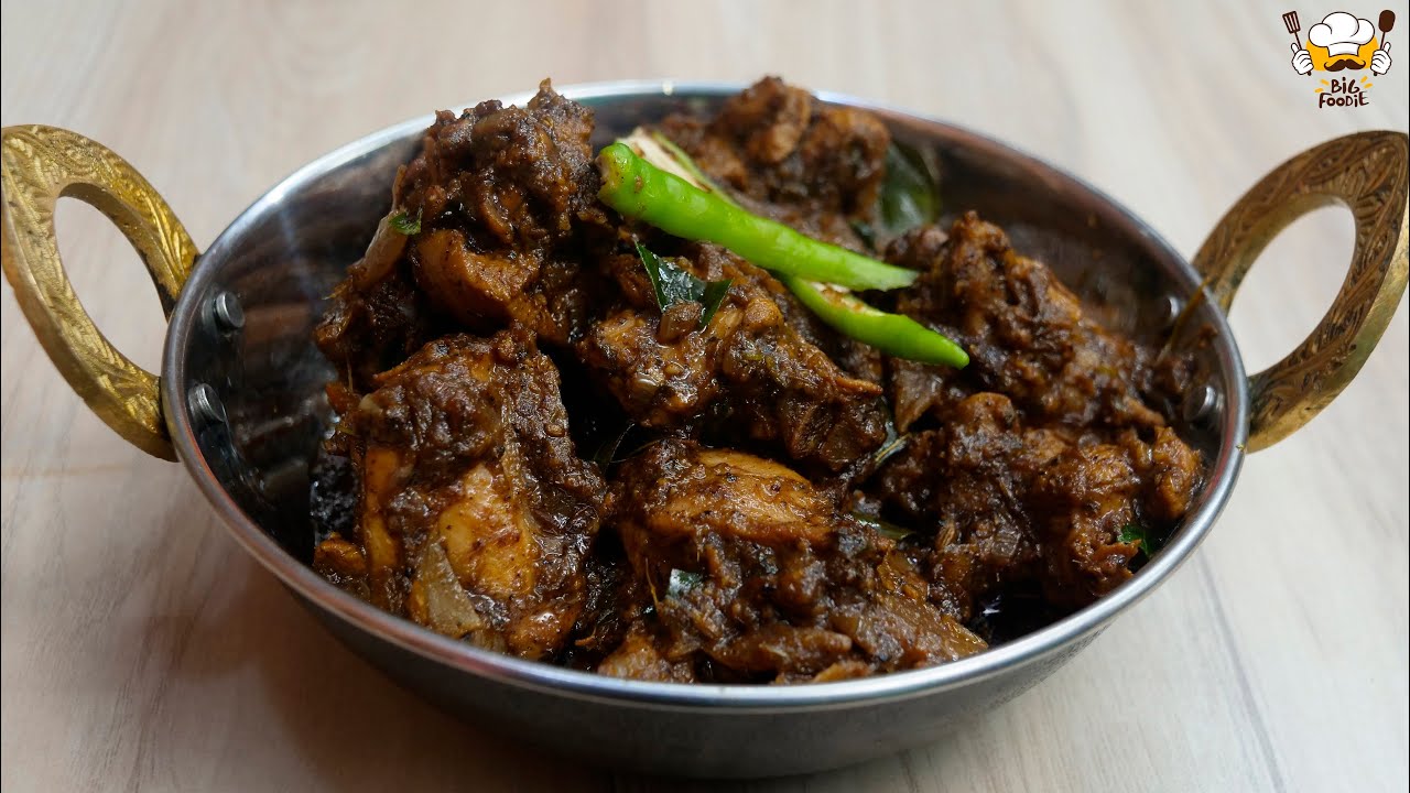 Andhra Pepper Chicken - Restaurant Style Healthy Chicken Recipe | Big ...