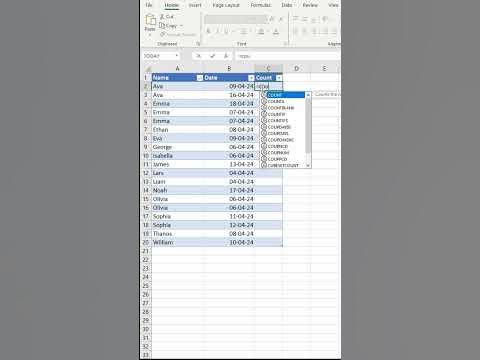 Δύο τρόποι για Conditional Formatting και CountIf part1 #countif #msexcel #conditionalformatting ...
