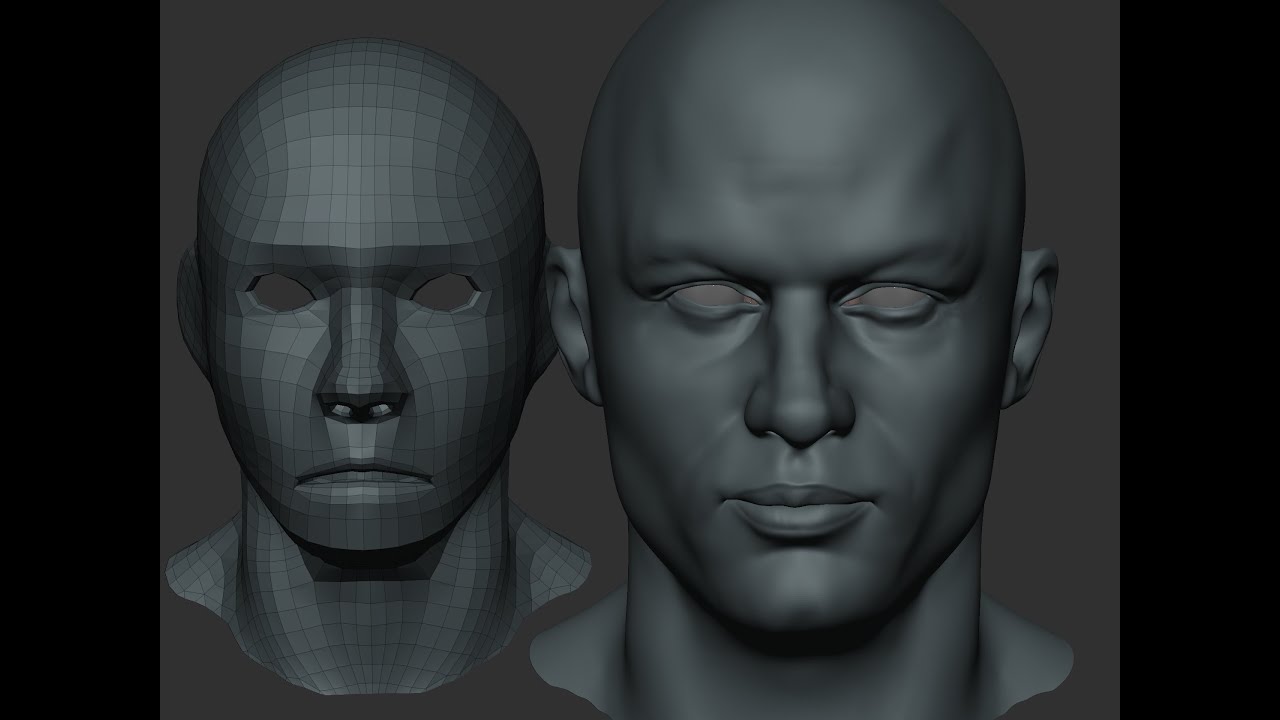 Ragnar face modeling - YouTube