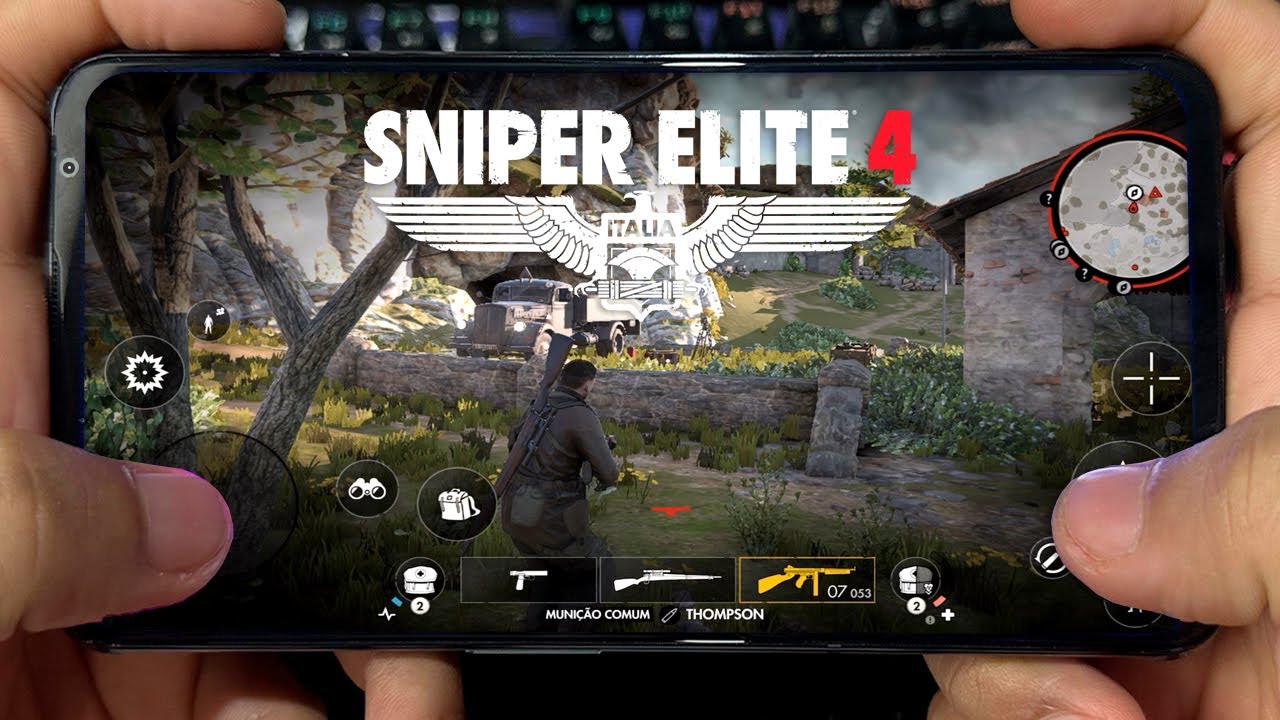 SNIPER ELITE 4 MOBILE, FINALMENTE JOGANDO NO IPHONE - YouTube