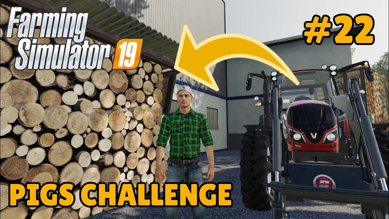 Firewood | 111,111 pigs series | FS19 | E22 - YouTube