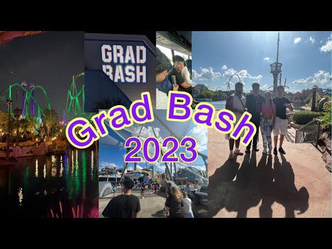 GRAD BASH 2023 Vlog as a Junior|| Universal & Island of Adventure - YouTube
