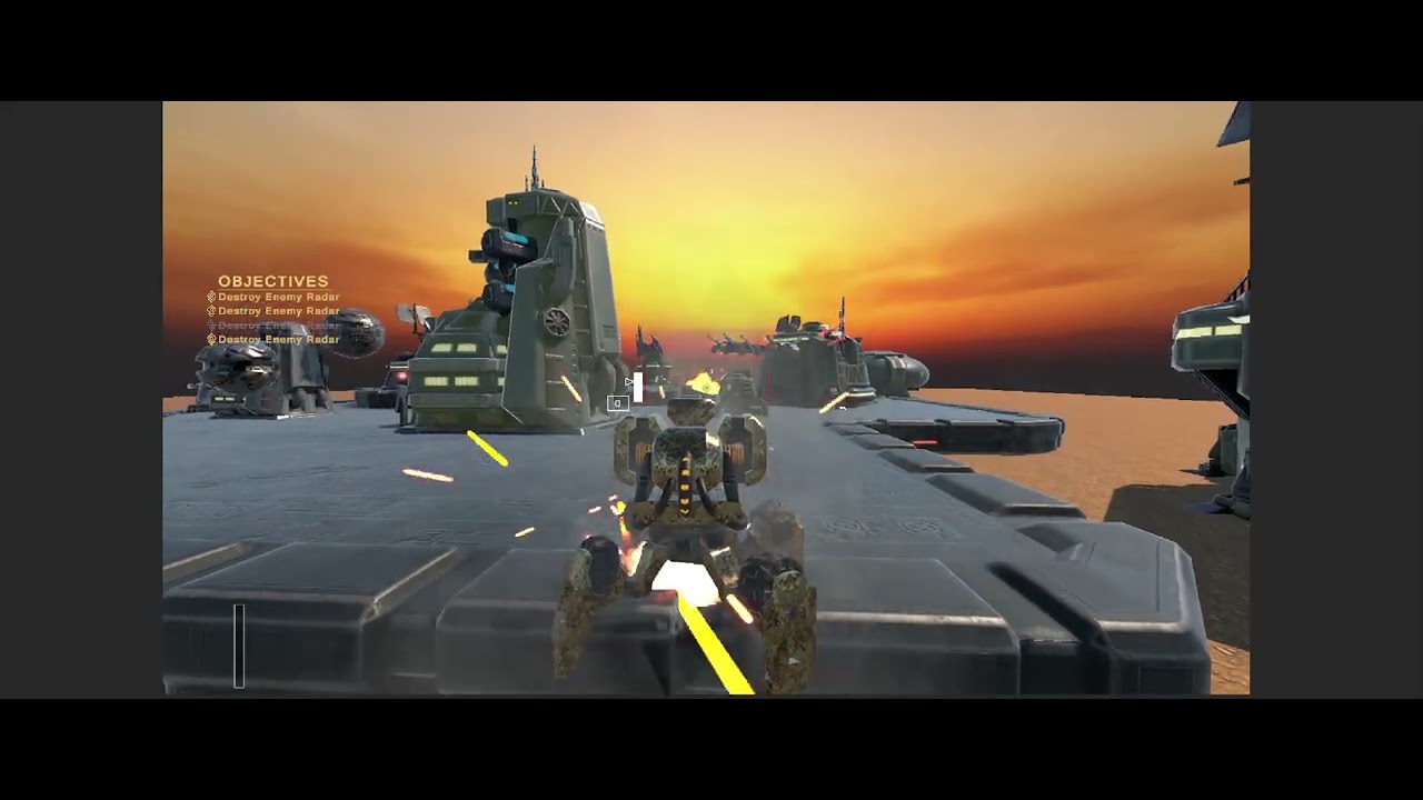 BOT WARS - updated scene and game mechanics - YouTube