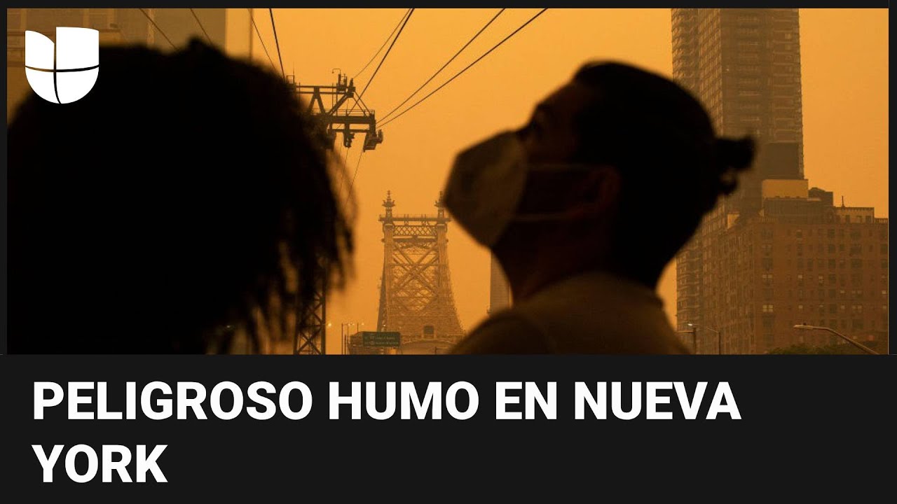 ¿Hasta cuándo el humo tóxico afectará el noreste de Estados Unidos ...