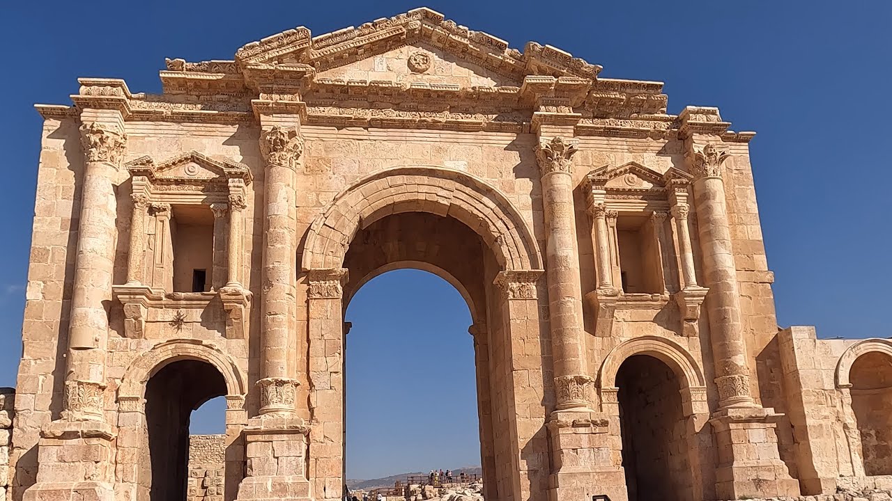 Antikes Gerasa (Jerash) und Amman / Jordanien (4K-Video, kommentiert ...