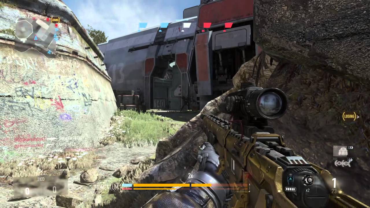Call of Duty: Advanced Warfare Dual Railgun Sniper Gameplay - YouTube