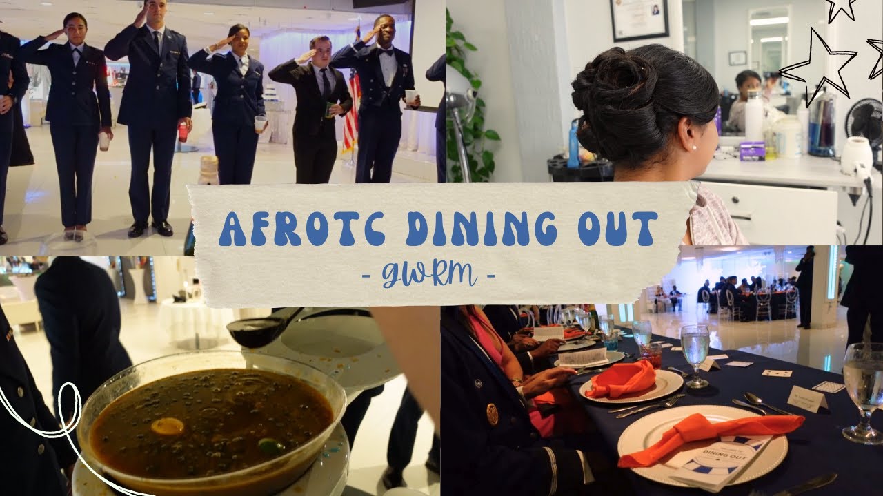 Air Force ROTC Cadet: GRWM Dining Out ! A Day in the Life - YouTube