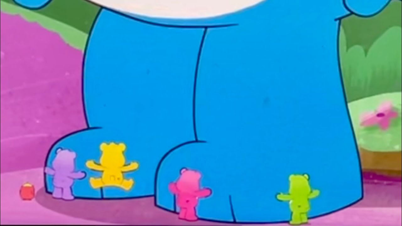 Care Bears Grumpy Stomping Big Feet - YouTube