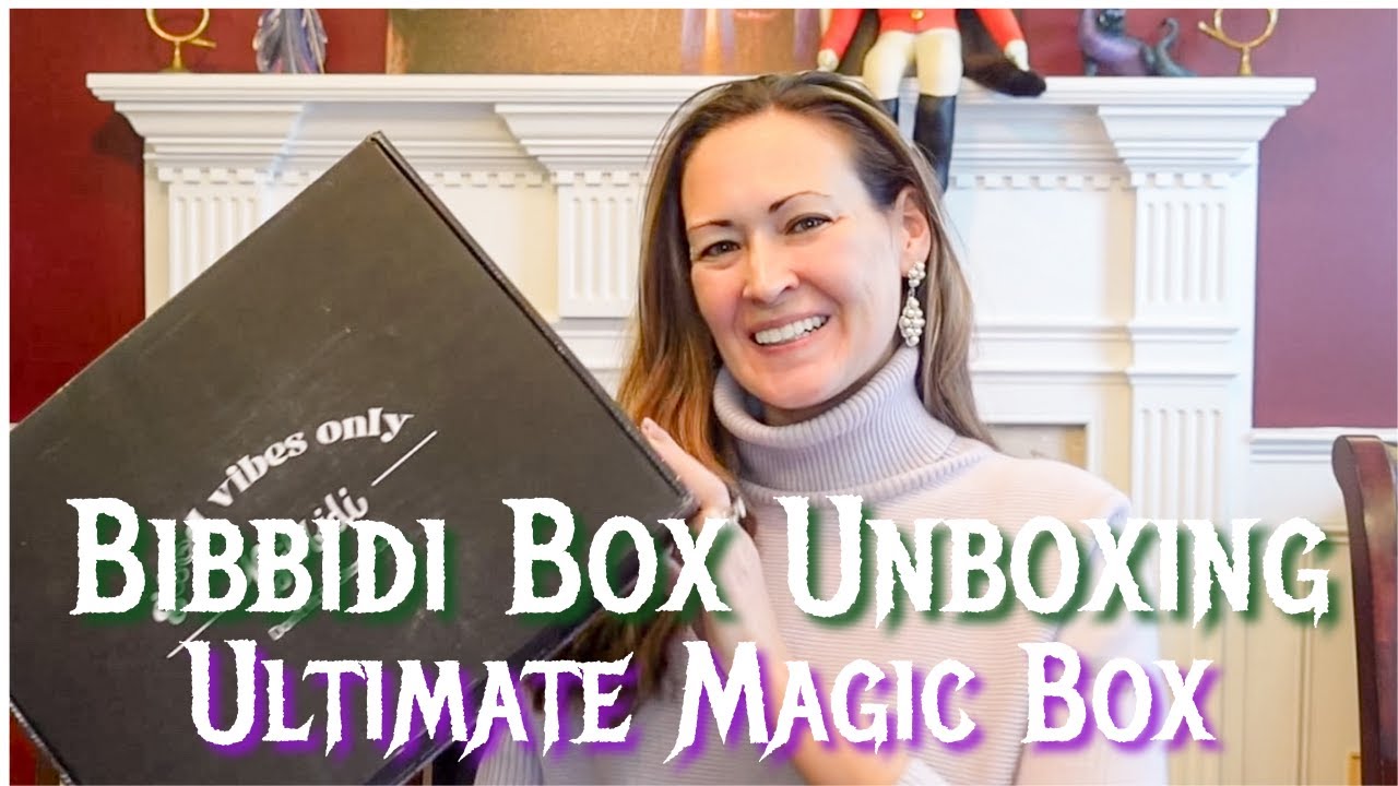 Bibbidi Box Unboxing | Ultimate Magic Box | Disney Mystery Box ...