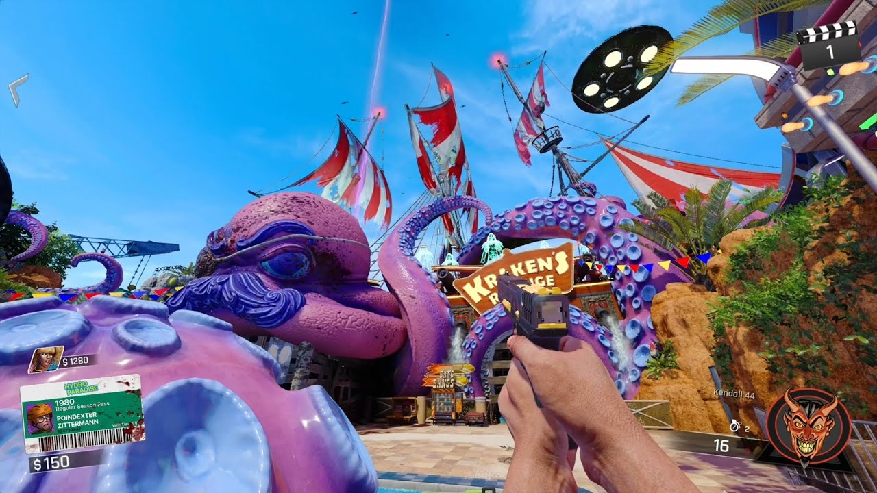 The Water Park Disaster... | Water Park Zombies | BO3 Custom Zombies ...