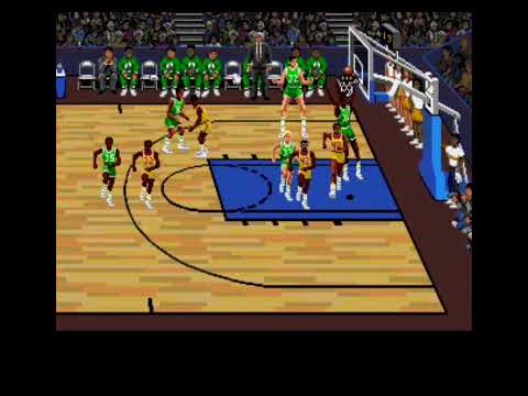 Lakers Vs Celtics & the NBA Playoffs (SEGA): The classic 80's NBA ...