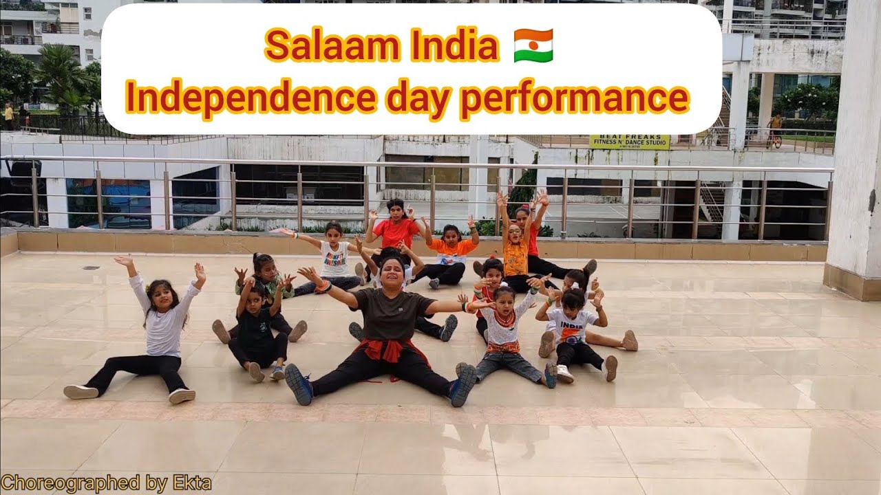 Salaam India 🇳🇪 Children performance for Independence Day ️ - YouTube