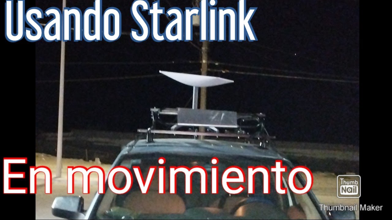Como usar starlink en Movimiento - YouTube