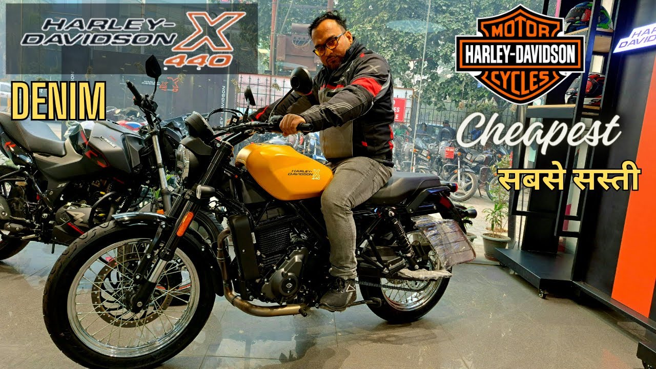 Harley-Davidson X440 Denim: Quick Walk Around and Comparison - YouTube