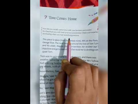 Class 4 English Reader Chapter 7 Tom Comes Home - YouTube