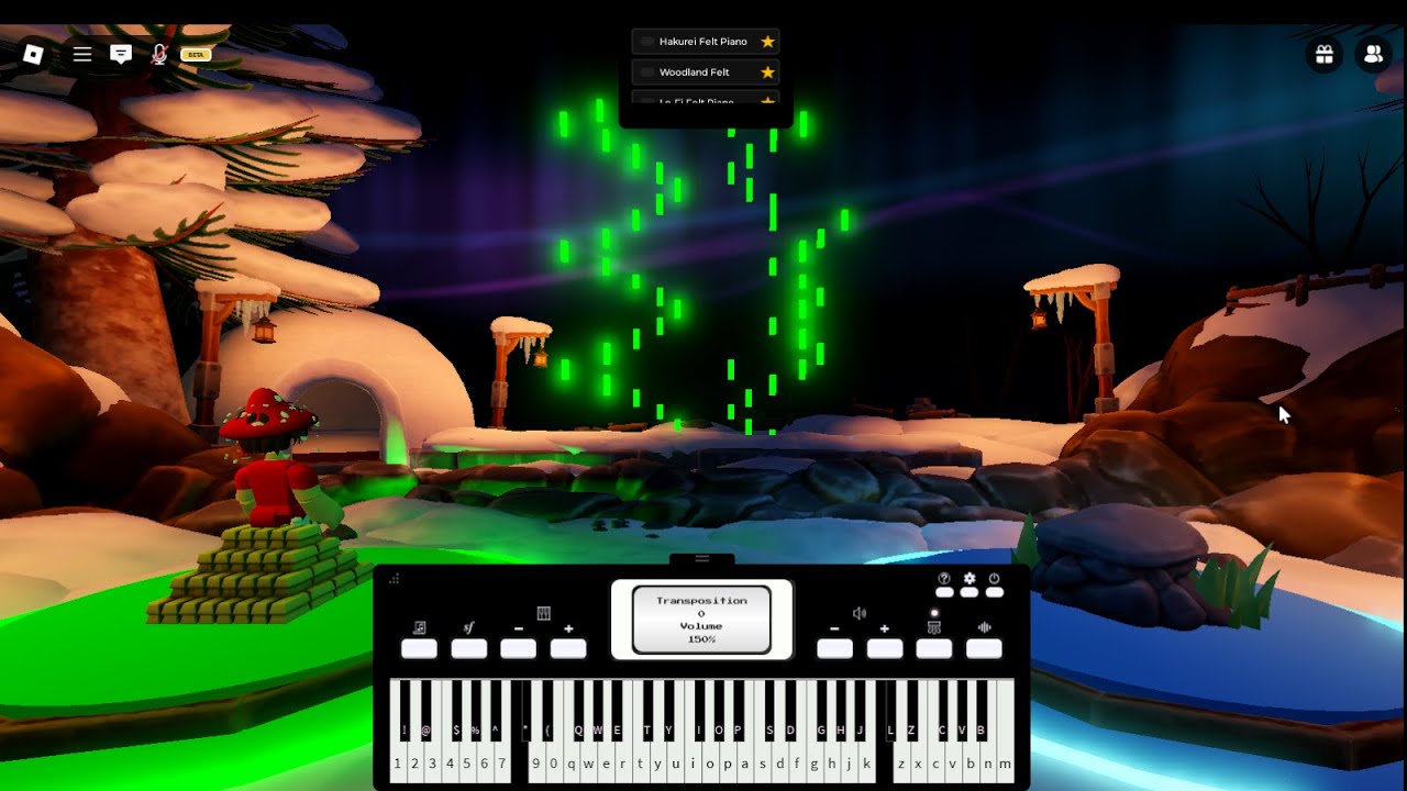 Roblox visual piano | Interstellar X Experience Tony Ann [sheet in des ...