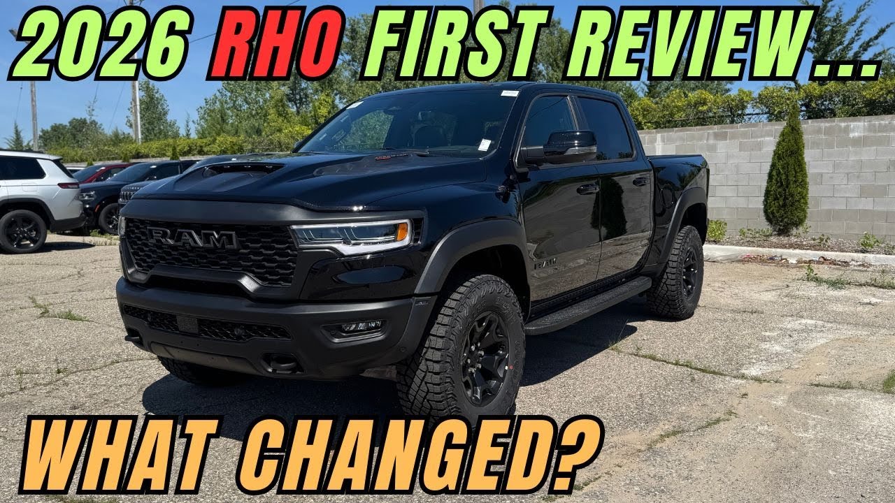 2026 Ram 1500 RHO 540hp Hurricane First Impression review What changed ...