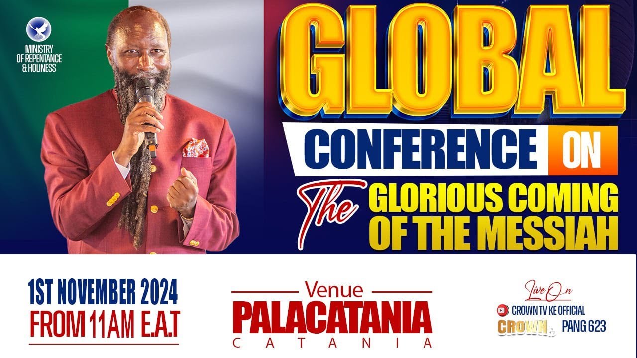 GLOBAL CONFERENCE ON THE GLORIOUS COMING OF THE MESSIAH || 1ST NOVEMBER ...