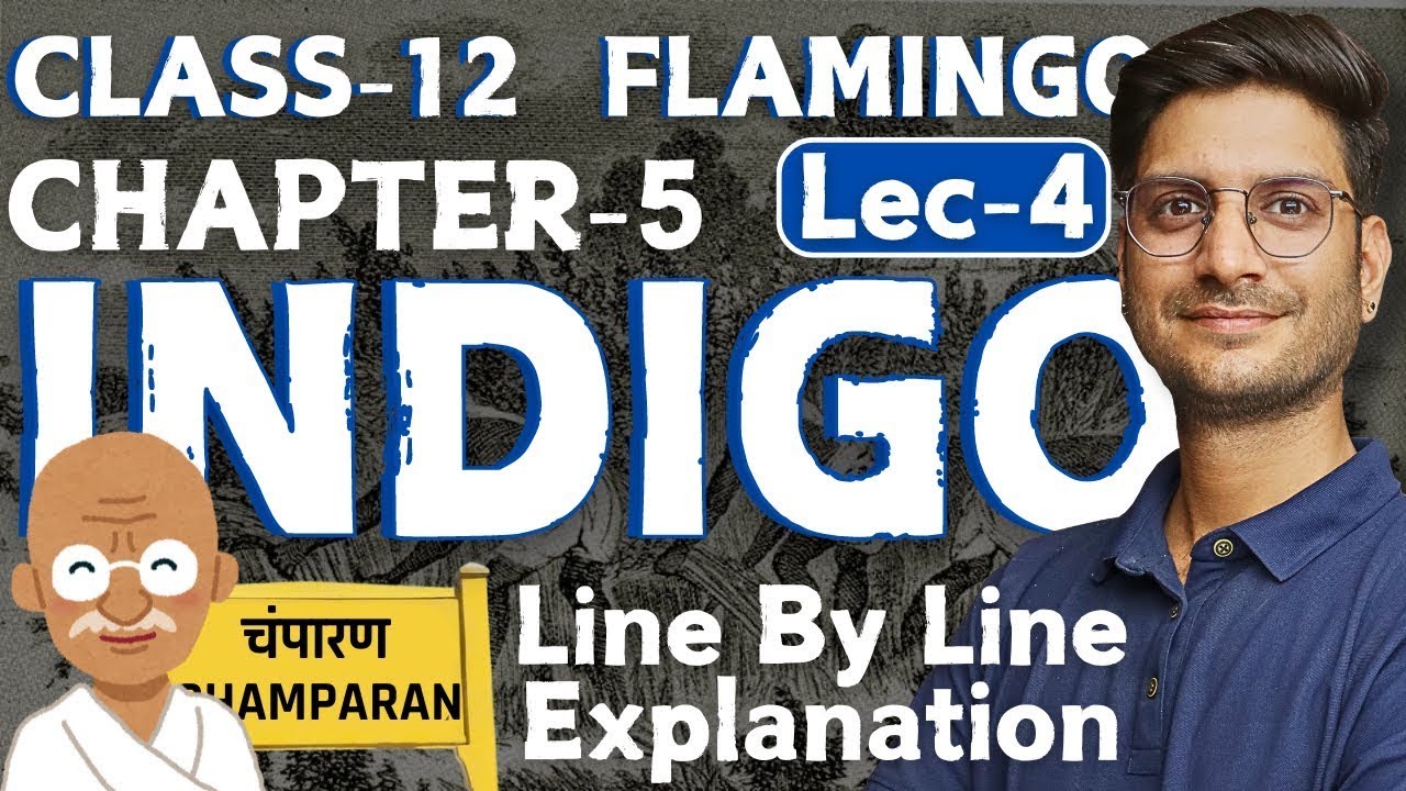 L-4, Chapter-5, Indigo | In Story Style | Flamingo | Class-12th English ...