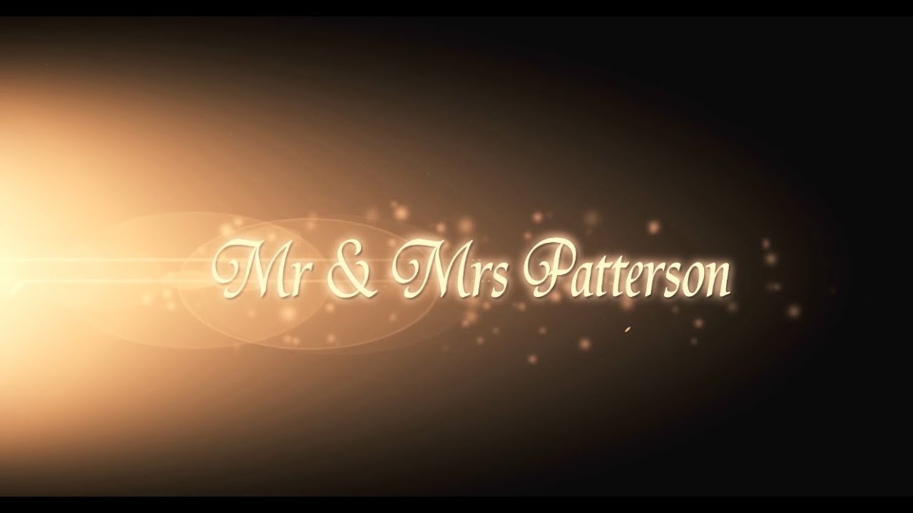 Mr & Mrs Patterson - The highlights - YouTube
