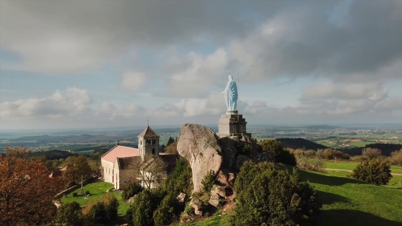 Butte de Suin - Drone - Bourgogne - YouTube