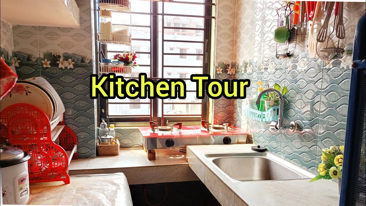 Kitchen tour.bangladeshi small kitchen tour. simple kitchen tour - YouTube