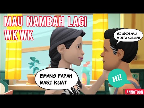 MINTA ADE BARU WiKwiK||kartun animasi lucu