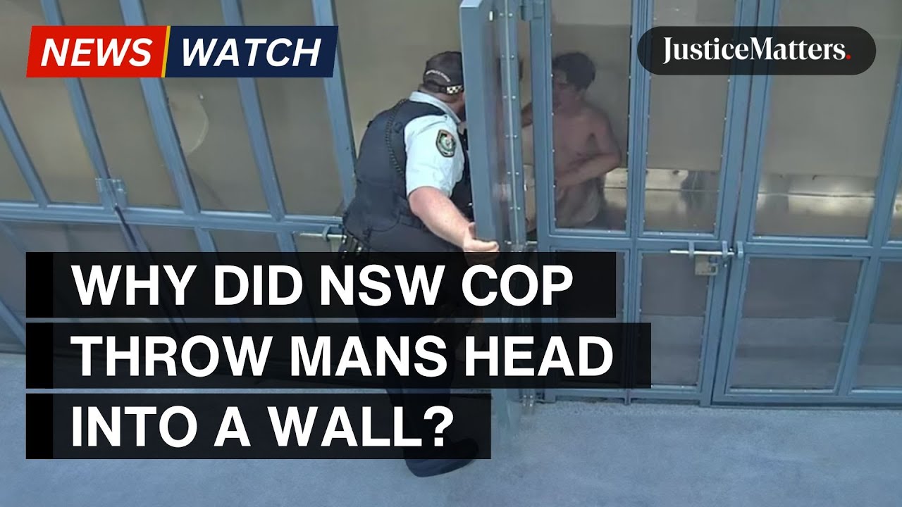 Why did NSW cop throw man’s head into a wall? - YouTube