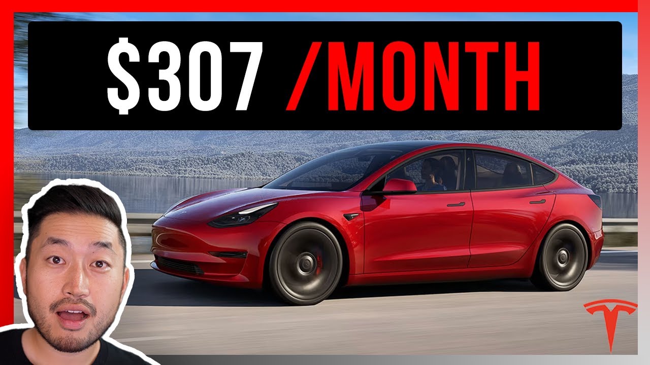 PRICE DROP! Tesla Model 3 Fire Sale $307/ Month - YouTube