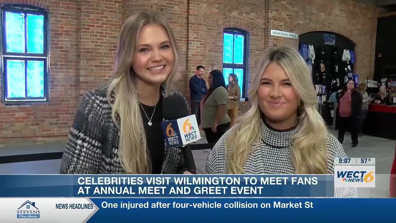 Celebrities visit Wilmington to meet fans at an annual event - YouTube