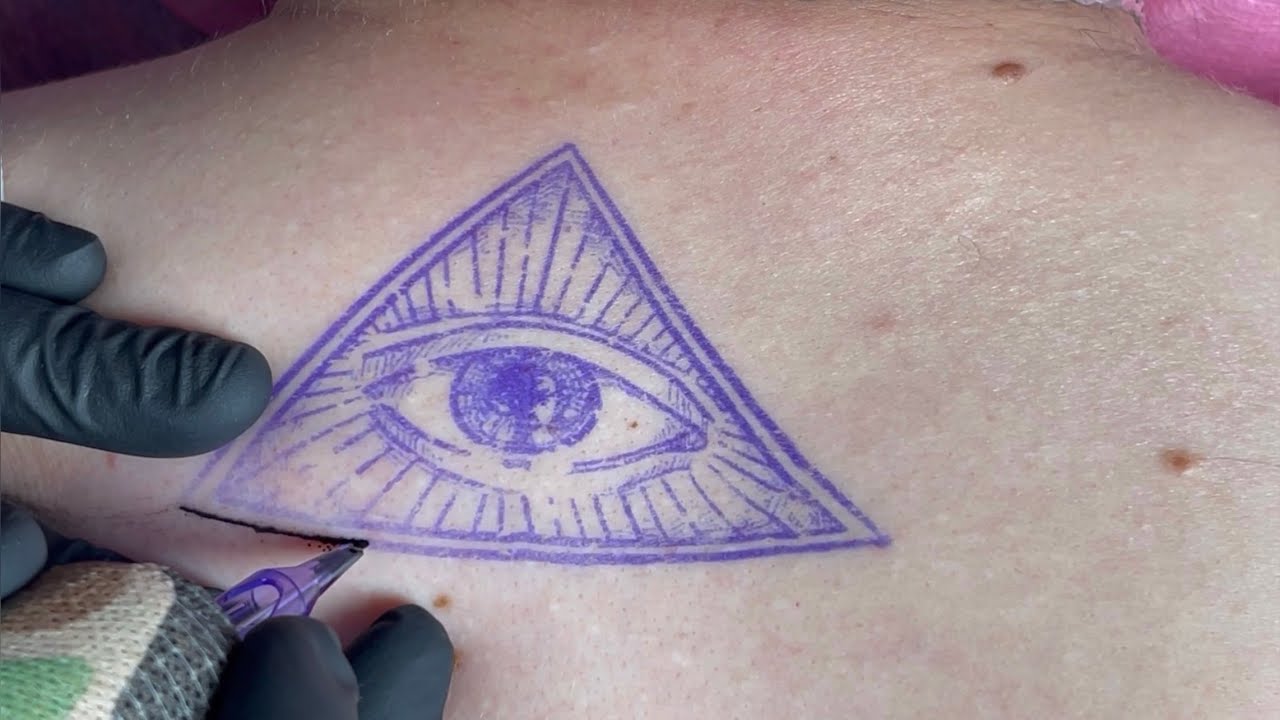 Real sound | Illuminati eye tattoo - YouTube