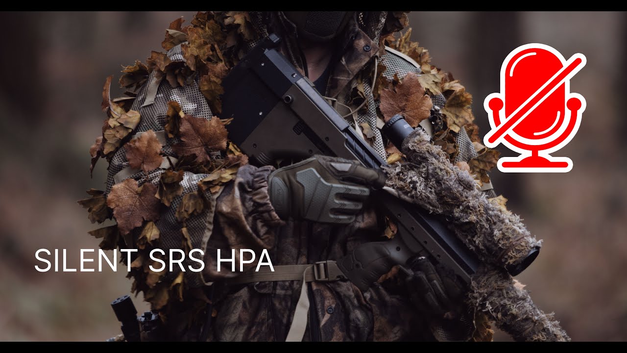 Atomic Airsoft SRS HPA Air Stock - YouTube
