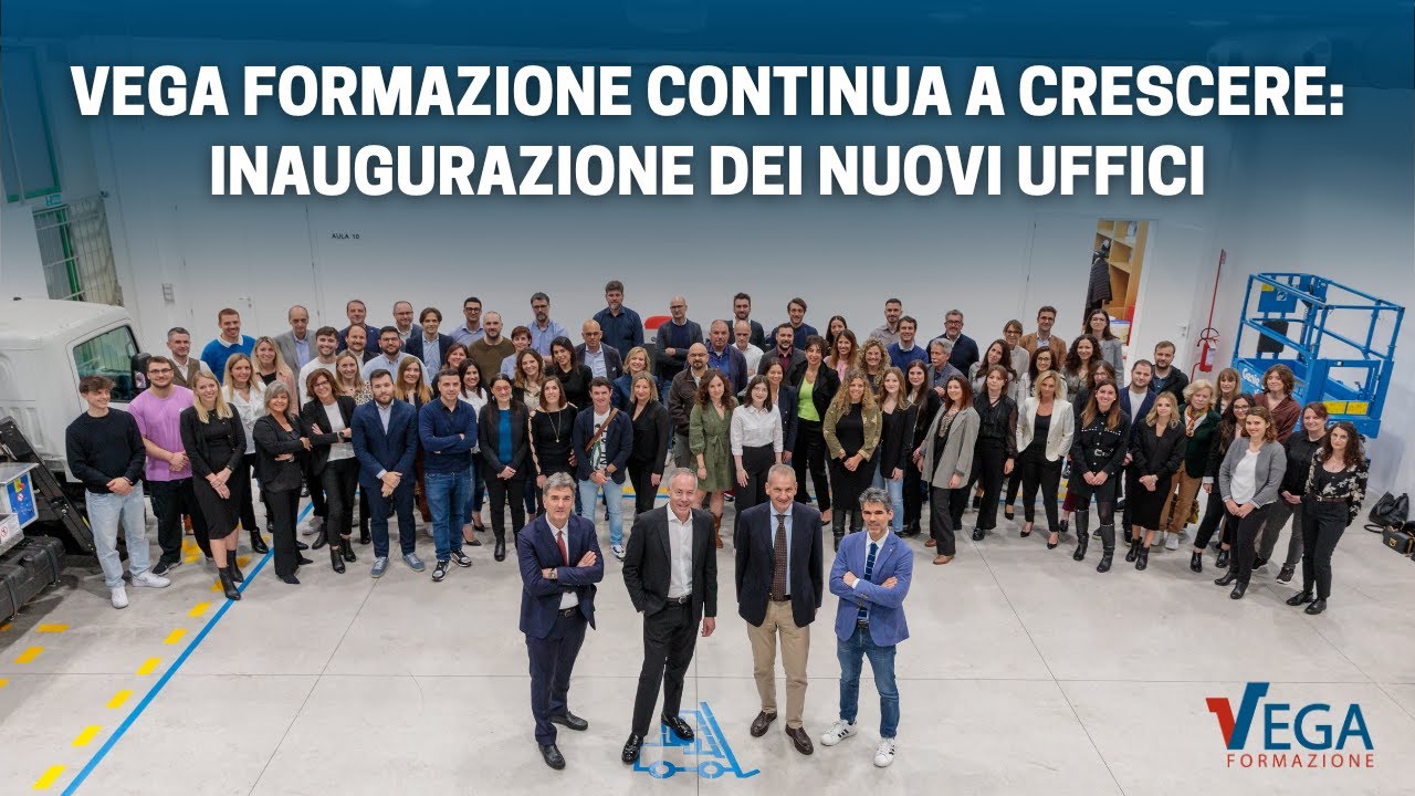 Vega Formazione continua a crescere: inaugurazione dei nuovi uffici ...