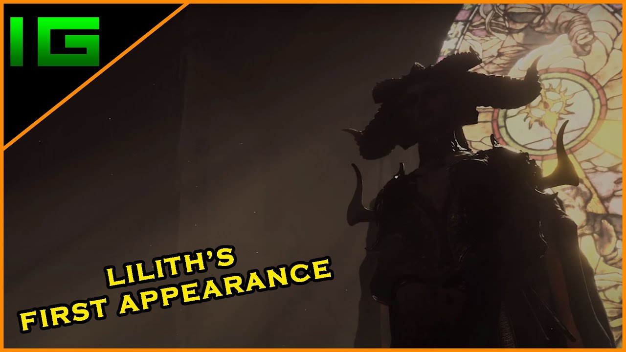 Lilith's First Appearance in Diablo 4 | Cinematic - YouTube