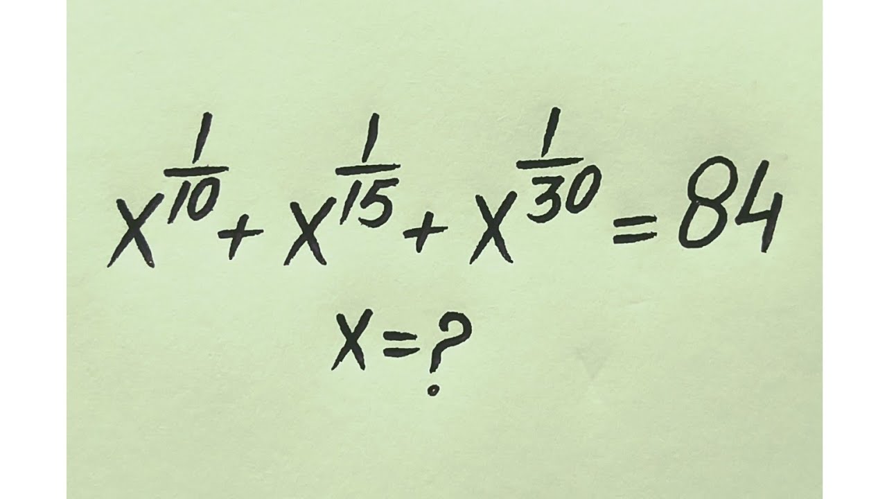 South Korean l can you solve this exponential problem?? l Olympiad Math ...