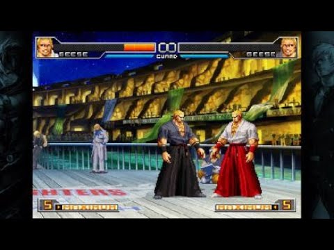 Geese howard death combo 2 - YouTube